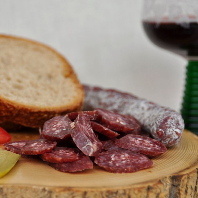 Hirschwurst, geräucht (Paar) - Metzgerei Curschellas Sedrun